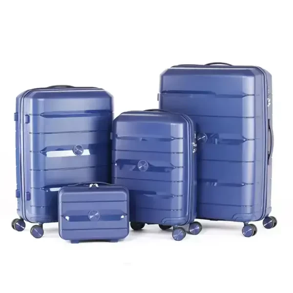 Set Valixhe, Plastike,4 copë, Blue