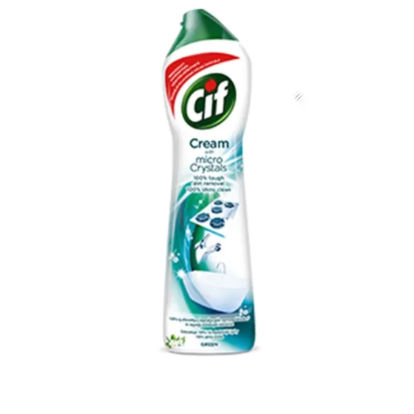 Detergjent, Cream with Micro Crystals, Cif 500ML