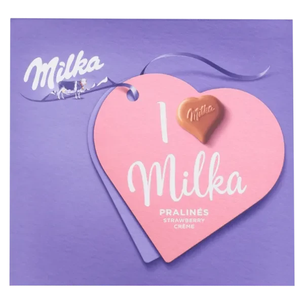 Praline me Krem Qumësht,Milka 120 gr.