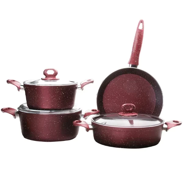 Set Tenxhere, Granit, 7 Pjesë, Polo Chef