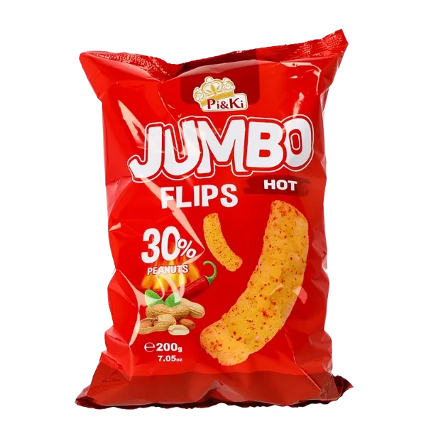 Smoki Flips, Hot 30%, Jumbo, Pi&Ki 200g