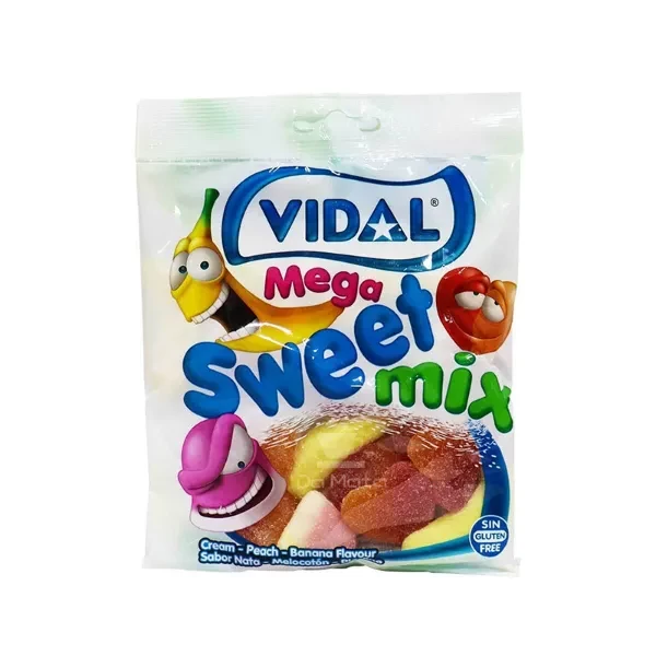 Bonbone Mega Sweet Vidal,100Gr