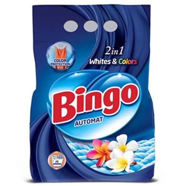Detergjent per Rroba, White & Color, Bingo, 3KG