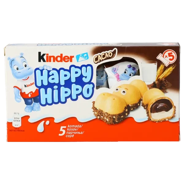 Kinder, Happy Hippo, 5 copë.