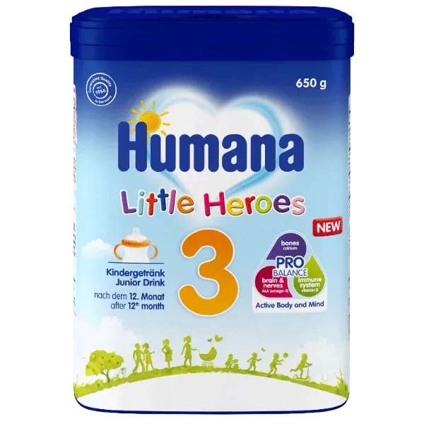 Qumësht Pluhur Humana 3,650Gr