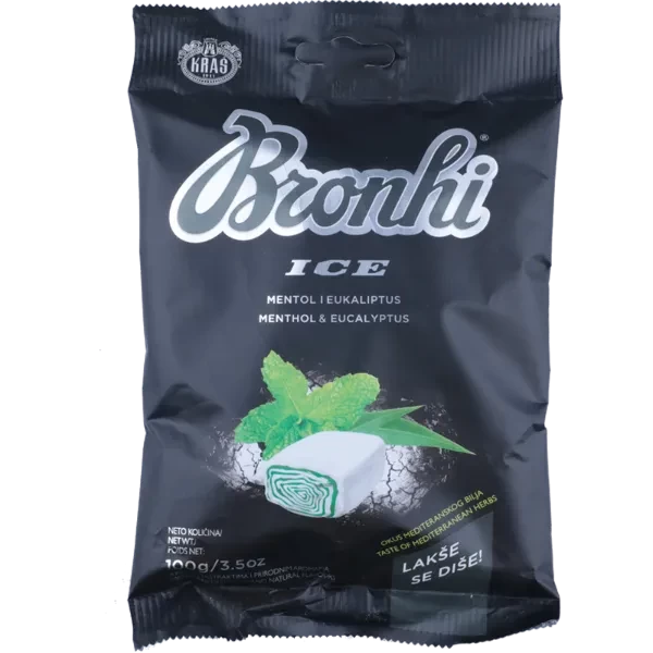 Karamele Ice, Bronhi, 100 GR.