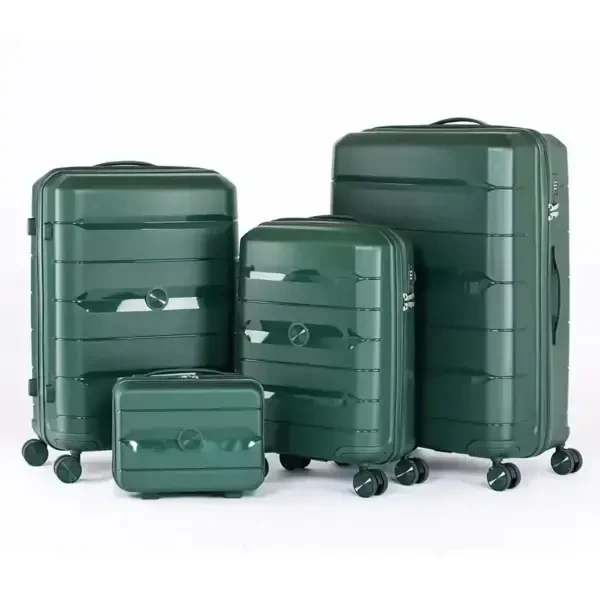 Set Valixhe, Plastike,4 copë, Green