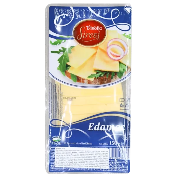 Djathë Edamac, Vindija, 150gr.