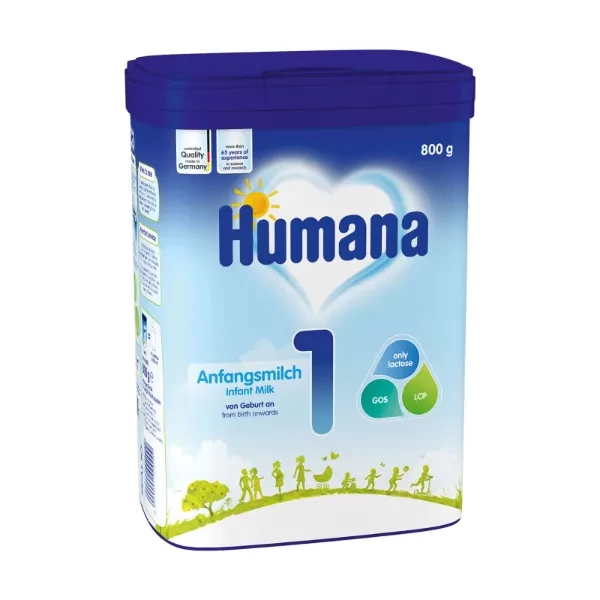 Qumësht Pluhur Humana 1,650Gr
